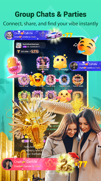 Chatti - Social Voice Chat App